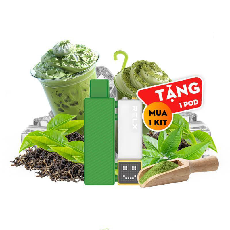 正品悦刻乐高积木RELX Creator抹茶星冰乐口味Matcha Frappe(大容量18000口） – 悦刻全球直邮